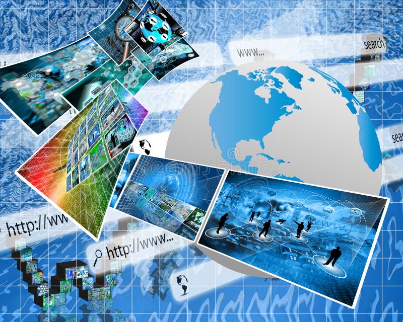World of internet stock image. Image of link, business - 48806877
