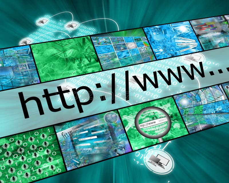 World internet stock illustration. Illustration of global - 60247680