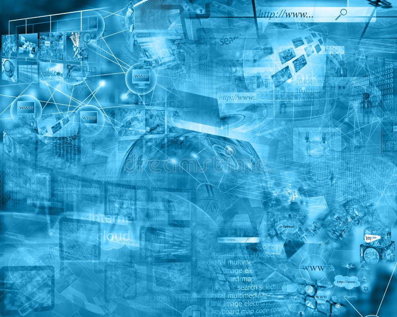 World of internet stock photo. Image of monitor, metaphor - 36969148
