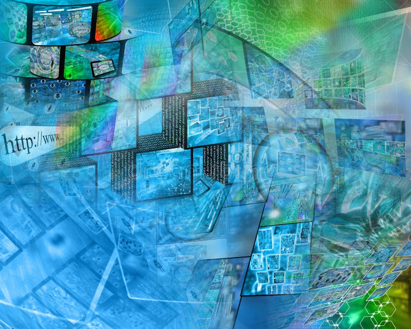 World of internet stock illustration. Illustration of global - 66974453