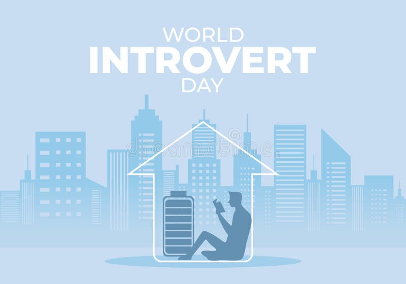 Introvert Day Stock Illustrations – 172 Introvert Day Stock ...