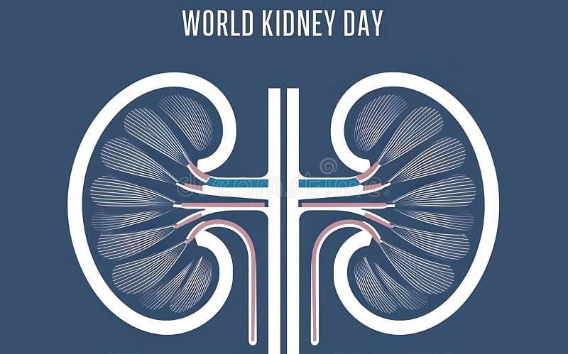 World Kidney Day banner stock illustration. Illustration of infographic ...