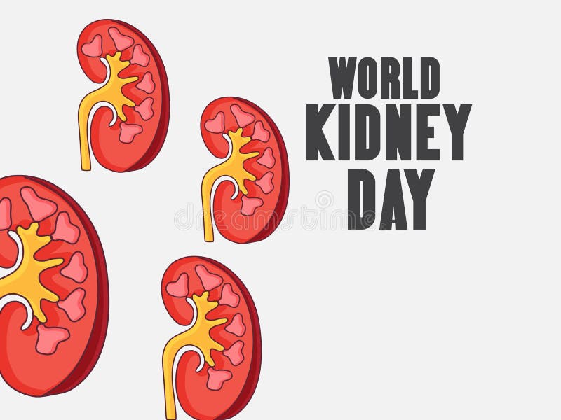 World Kidney Day stock illustration. Illustration of modern - 87566364