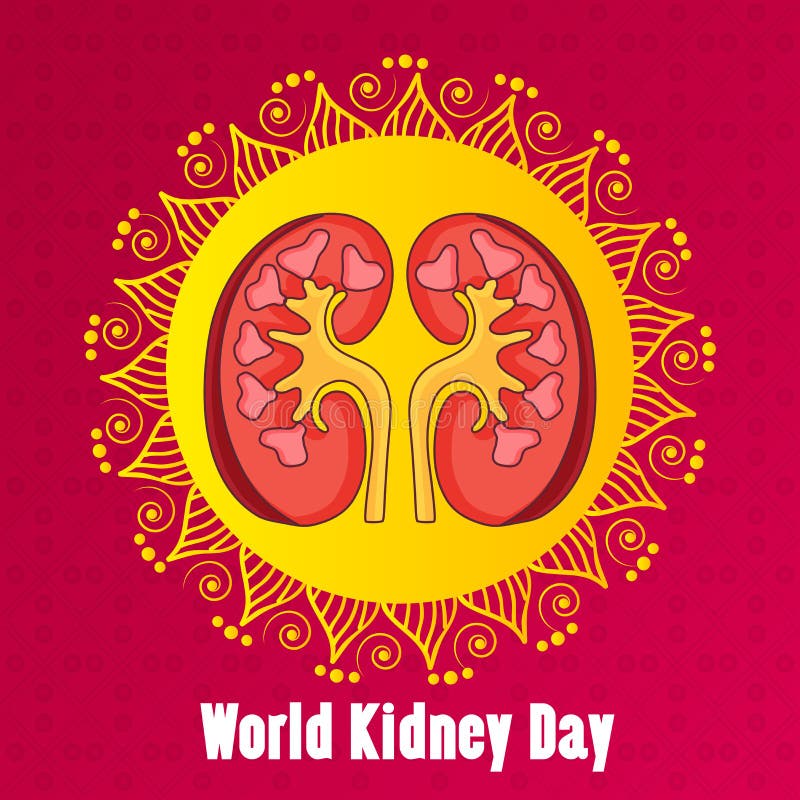 World Kidney Day stock illustration. Illustration of healthy - 87567666