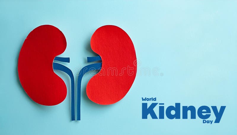 World Kidney Day Poster Design Stock Illustration - Illustration of ...