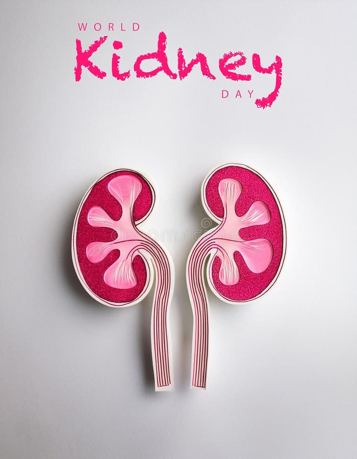 World Kidney Day Poster Design Stock Illustration - Illustration of ...