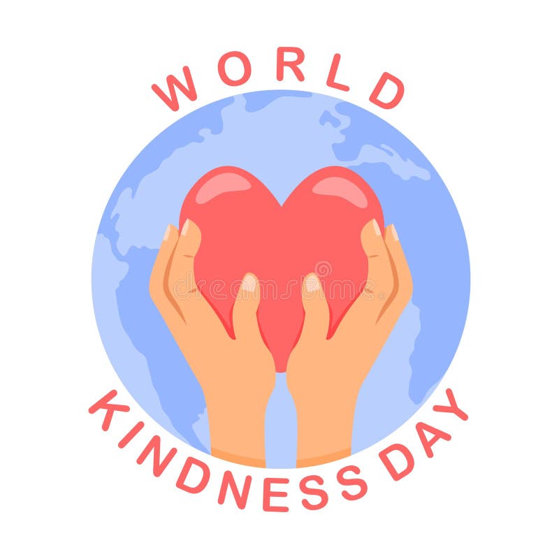 World Kindness Day Poster Template Vector Stock Stock Vector ...