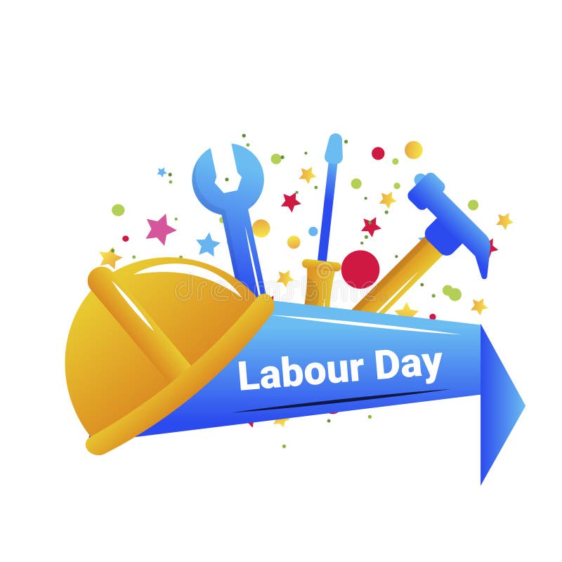 World Labor Day, Vector Cartoon Frame Stock Vector - Illustration of ...