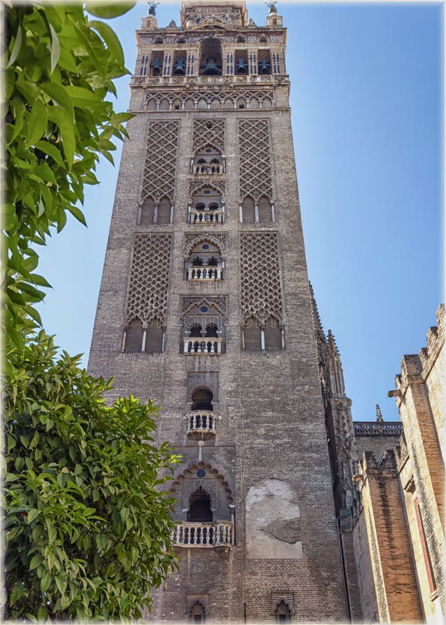 World Largest Gothic Cathedral, Cathedral of Seville, Spain Stock Photo ...