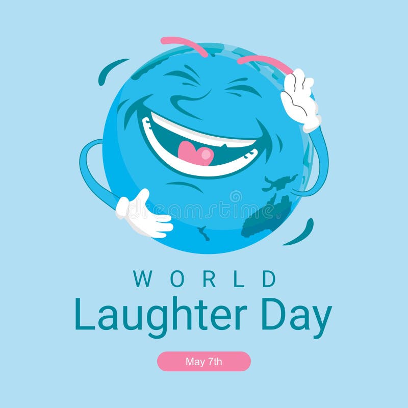 World Laughter Day Poster Template Stock Vector - Illustration of world ...