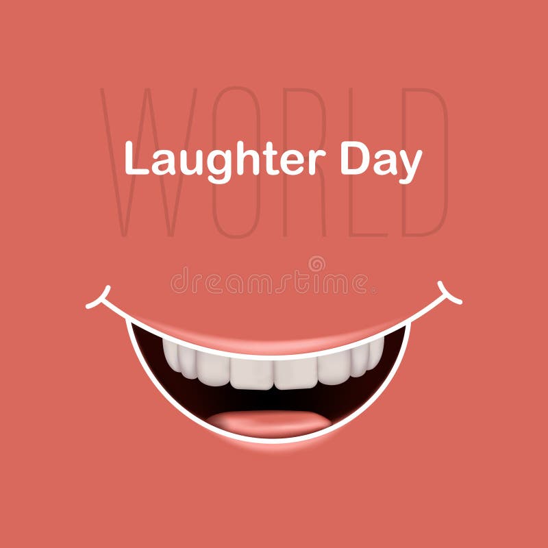 World Laughter Day Vector Design Stock Vector - Illustration of ...