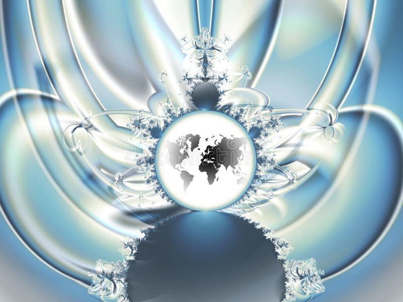 World of Light stock illustration. Illustration of north - 2783466