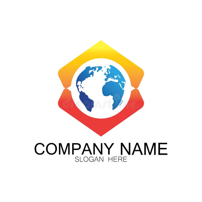 World Logo Designs Vector Icon Stock Vector - Illustration of graphic ...