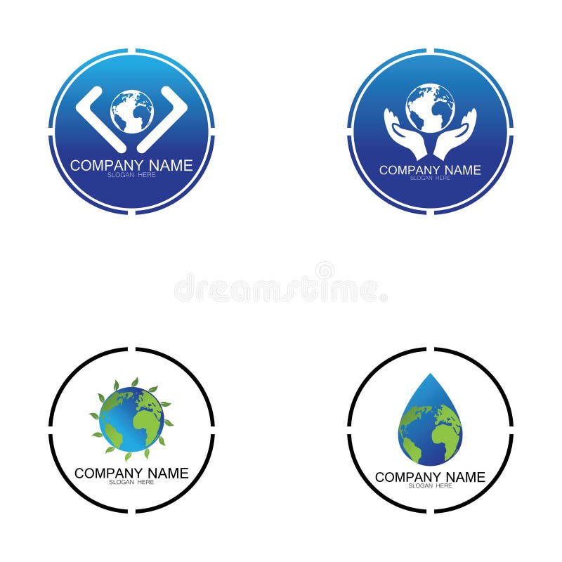 World Logo Designs Vector Icon Stock Vector - Illustration of template ...