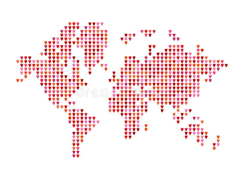 World of love stock vector. Illustration of abstraction - 18098415