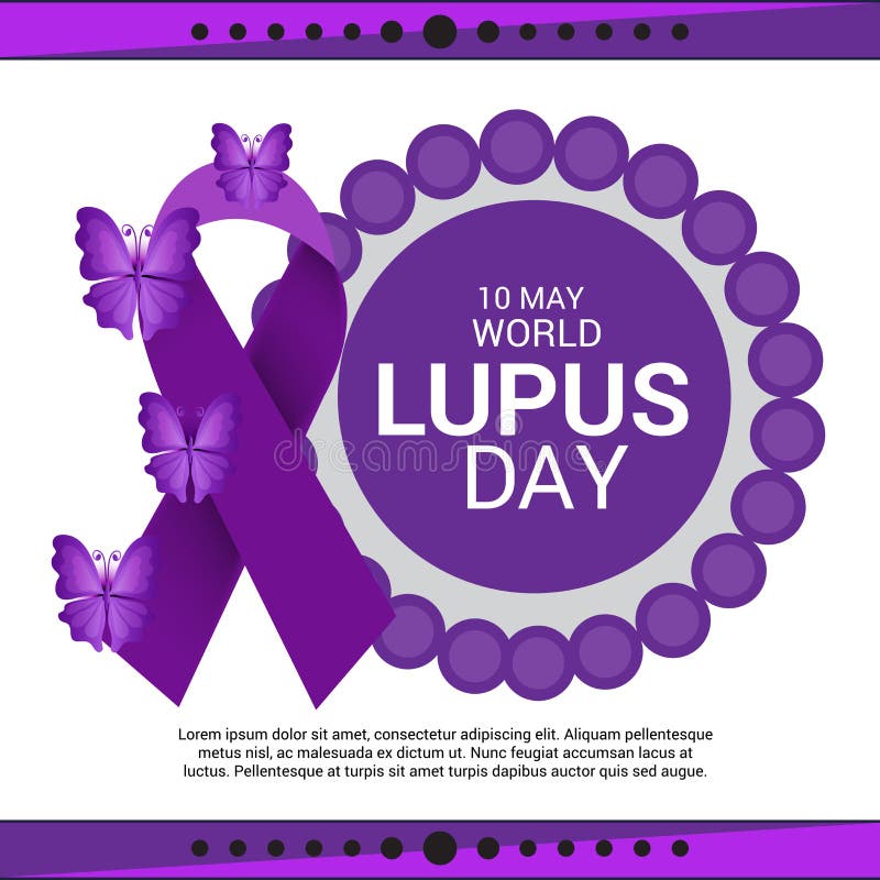 World Lupus Day. stock illustration. Illustration of prevention - 91231415