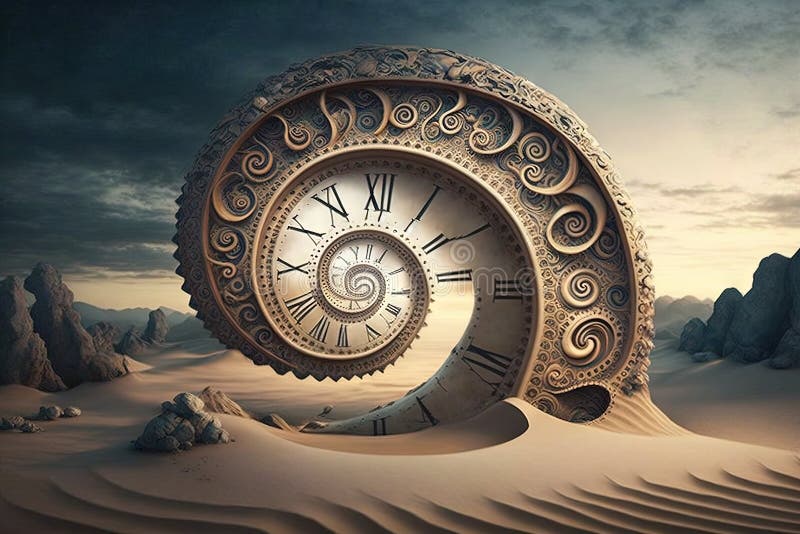 World Made Entirely of Time, Where Creatures and Landscapes are Formed ...