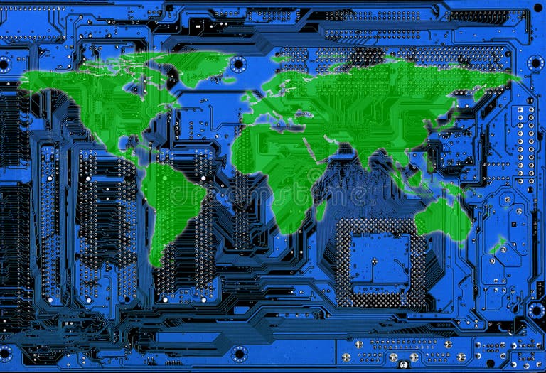 425 Map Circuit Board World Stock Photos - Free & Royalty-Free Stock ...