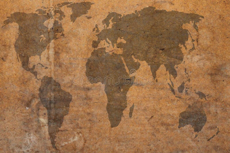 World Map Brown Stock Illustrations – 16,095 World Map Brown Stock ...