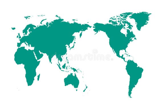 Nice Green World Map Stock Illustrations – 151 Nice Green World Map ...