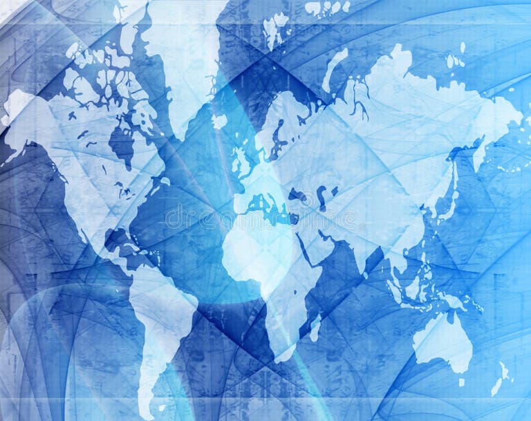 Abstract World Map Overlay Stock Illustrations – 1,523 Abstract World ...