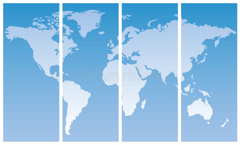 World map stock vector. Illustration of workforce, trade - 2456471