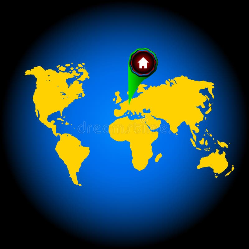 World Map stock vector. Illustration of concentrical - 26829487