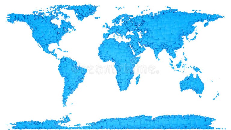 World Map Blocks Stock Illustrations – 448 World Map Blocks Stock ...