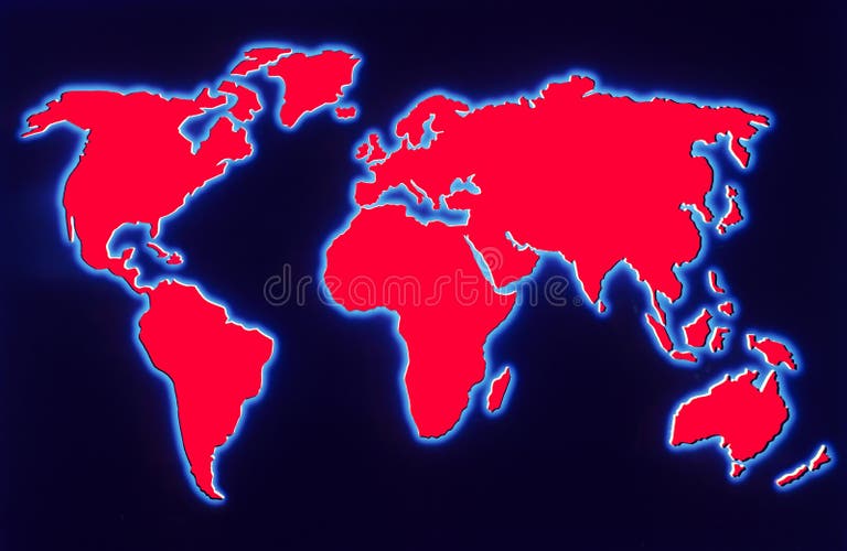 Rectangular World Map Stock Illustrations – 1,432 Rectangular World Map ...