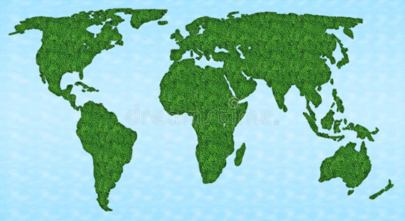 World map stock illustration. Illustration of south, antarctica - 4556350