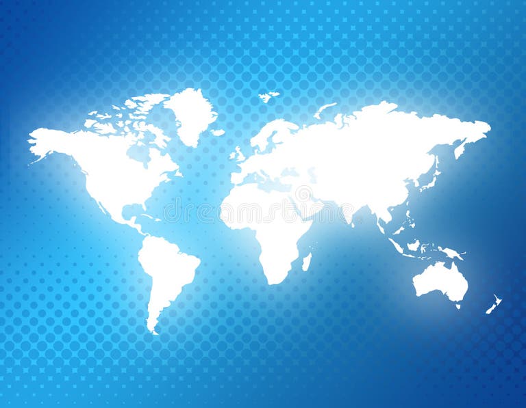 Half Globe World Map Design Stock Illustrations – 333 Half Globe World ...