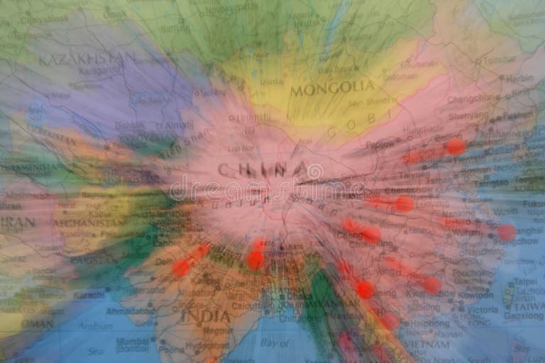 1,411 World Atlas Map China Stock Photos - Free & Royalty-Free Stock ...