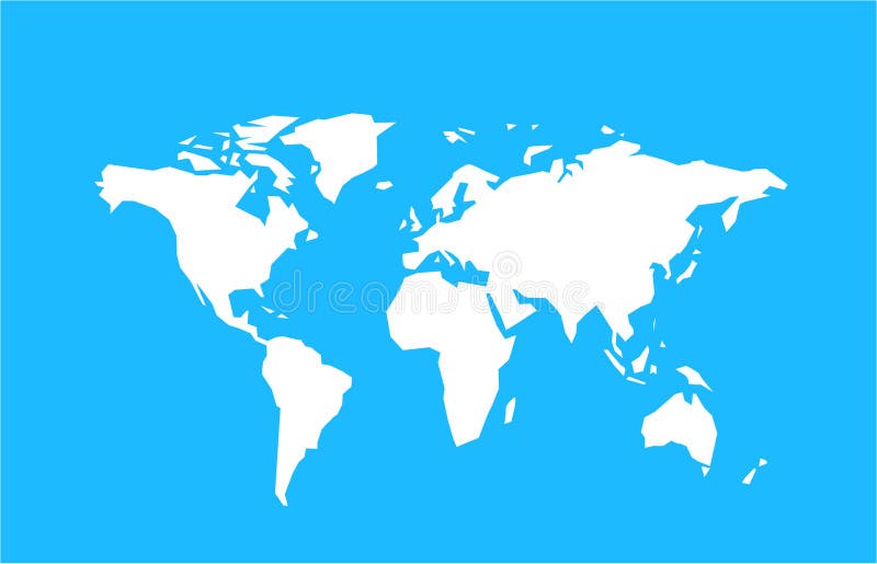 A world map stock illustration. Illustration of market - 7240616