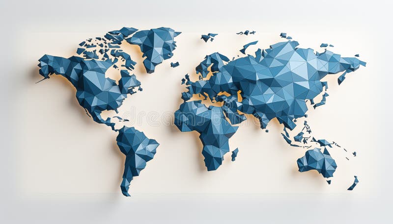 World Map - Abstract Background Stock Image - Image of background ...