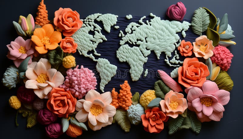 World Map - Abstract Background Stock Image - Image of world, geography ...