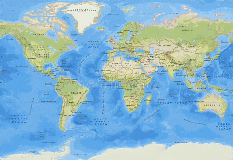 227 World Map Plain Stock Photos - Free & Royalty-Free Stock Photos ...