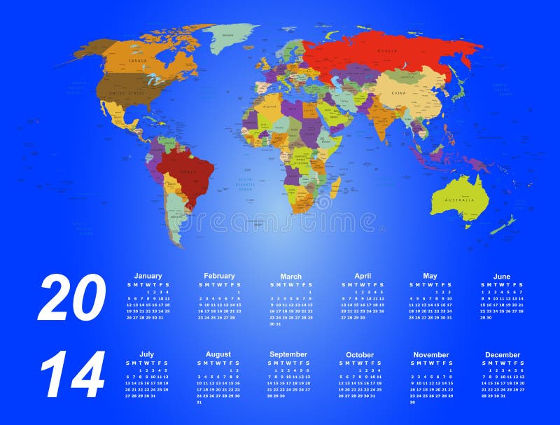 World map stock vector. Illustration of digitally, europe - 34212605