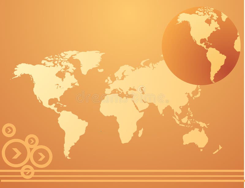 World Map With Arrows - Free Photo from StockFreeImages