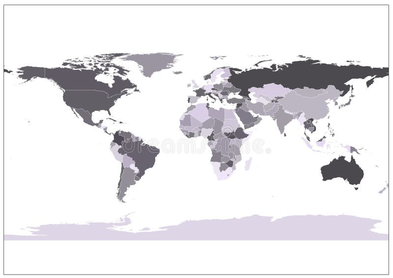 World Map Atlas Countrie Borders Wallpaper Global Stock Illustration ...