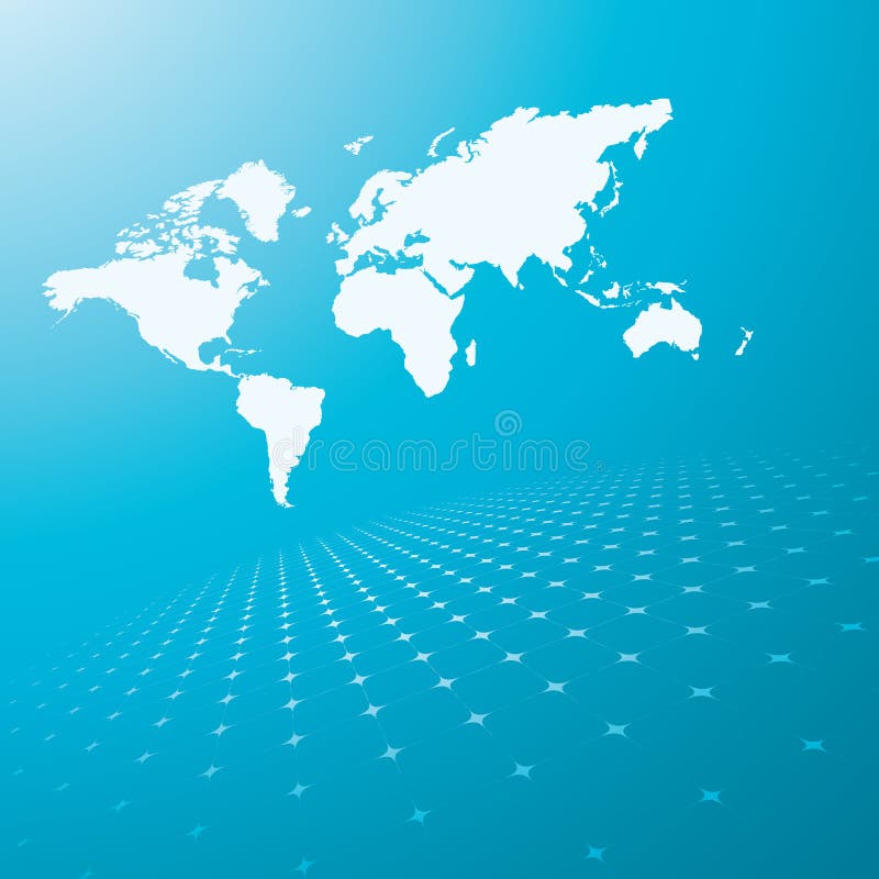 World Map Presentation Background Stock Illustration - Illustration of ...