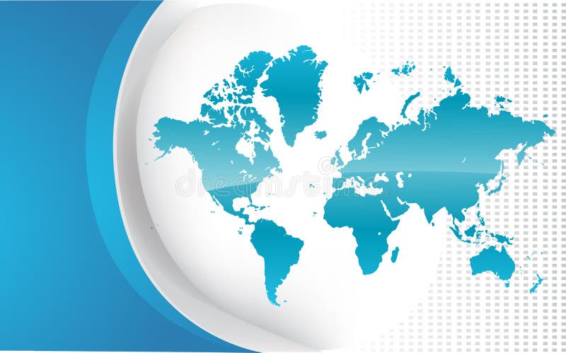 World map background stock illustration. Illustration of background ...
