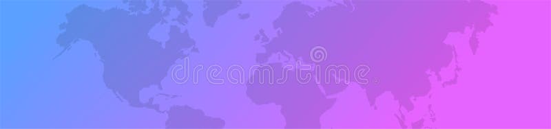 World Map Background Gradient. World Map Template for Your Website or ...