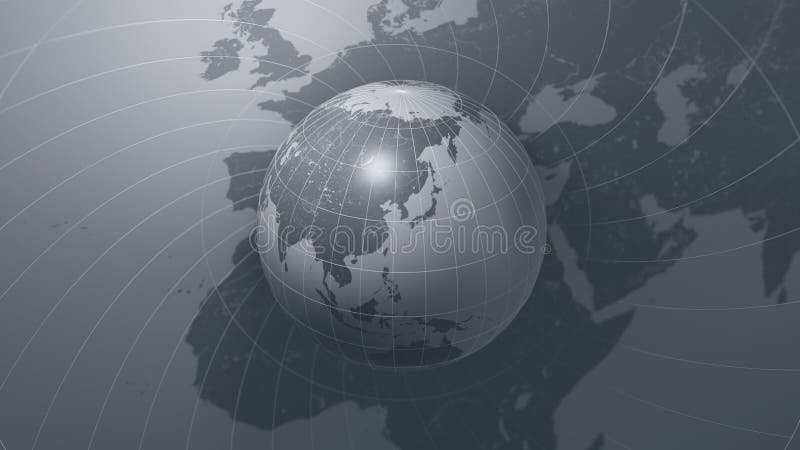 World Map Banner Concept. Detailed Flat Map of Continents. 3d Rendering ...