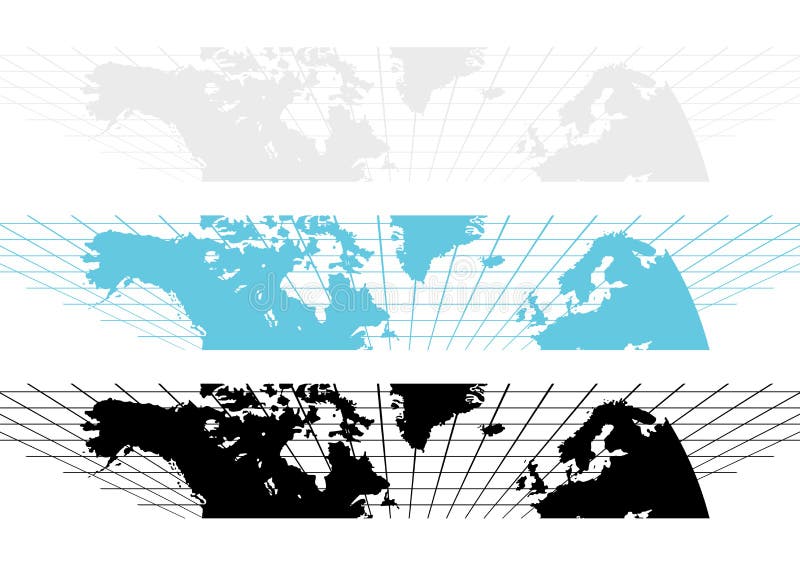 World Map Banners stock vector. Illustration of vector - 8755542