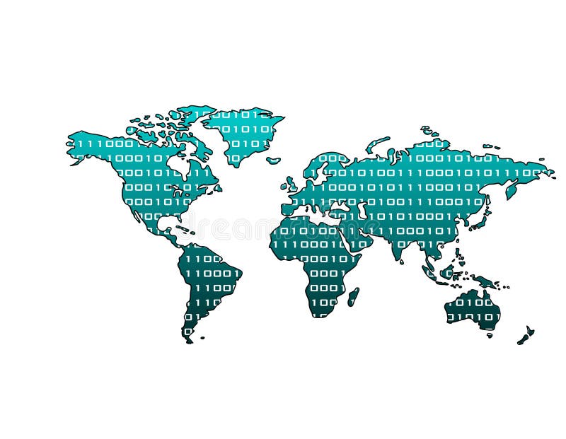 Binary Map Picture. Image: 14777800