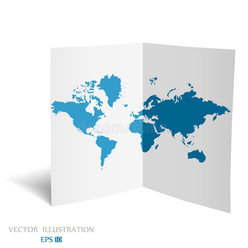 World map. stock vector. Illustration of modern, official - 90312238