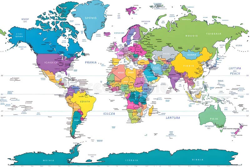World Map No Background Stock Illustrations – 5,520 World Map No ...