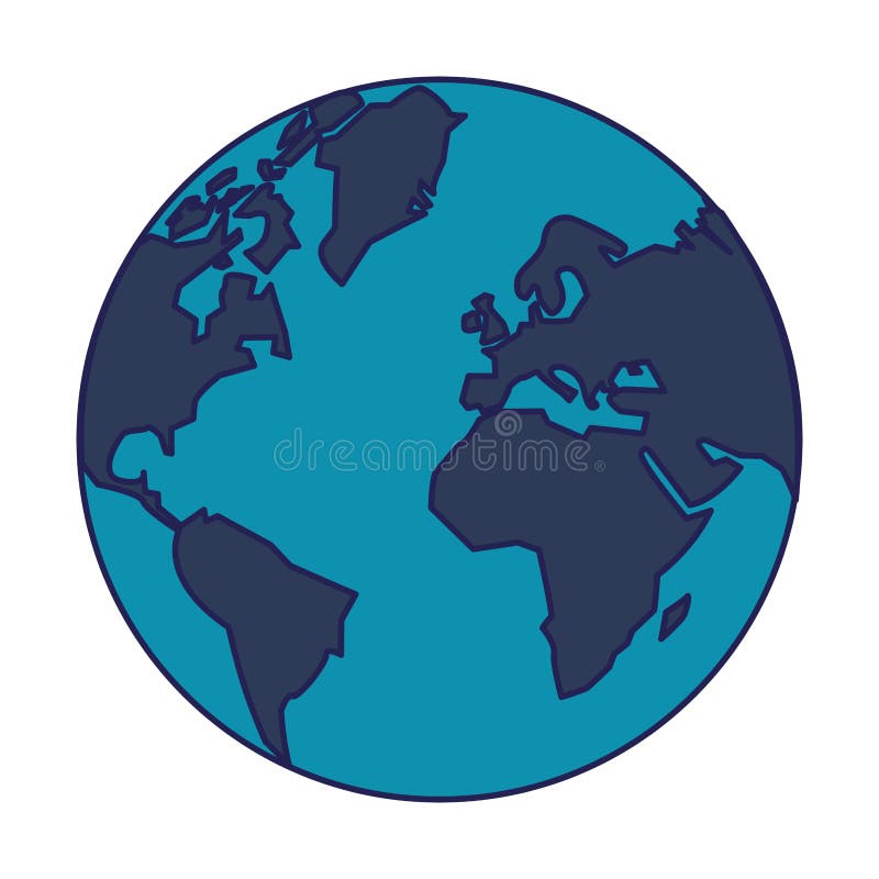 World map cartoon stock vector. Illustration of atlas - 146866840