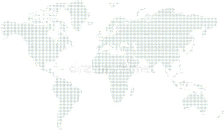 World map circle stock vector. Illustration of green, global - 2740119