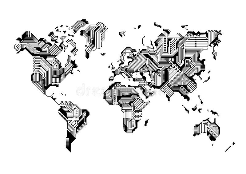 Circuit Board City Stock Illustrations – 8,347 Circuit Board City Stock ...